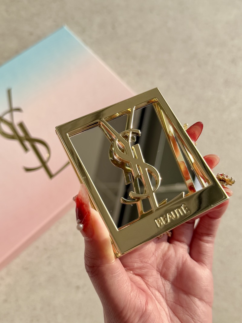 YSL 2025情人節系列藍粉漸層超夢幻