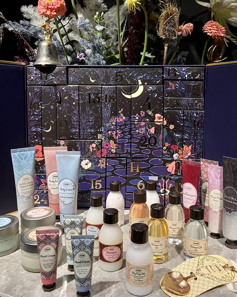 SABON 2023聖誕系列仙氣爆棚