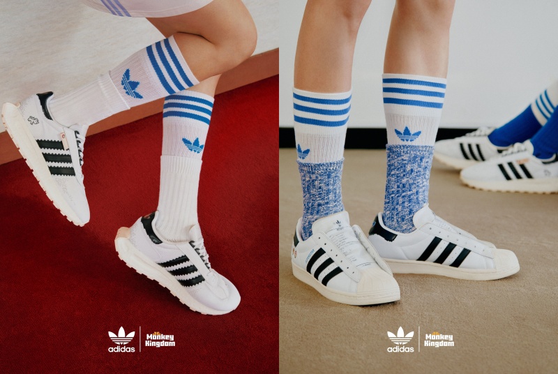 adidas Originals 攜手Monkey Kingdom 打造全新像素系列