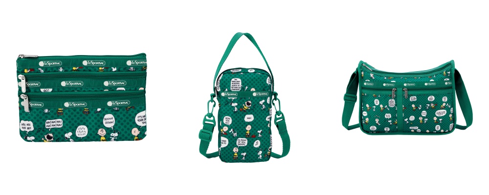 史努比可愛爆擊！LeSportsac x PEANUTS 聯名系列即將開賣