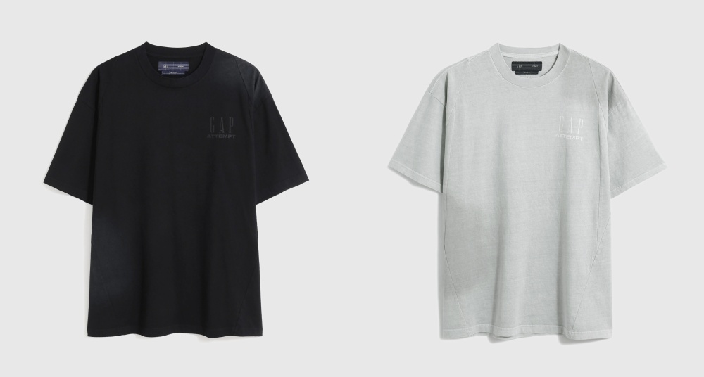 GAP x ATTEMPT聯名首發：「THE RAW，THE FEEL」系列這天開賣！