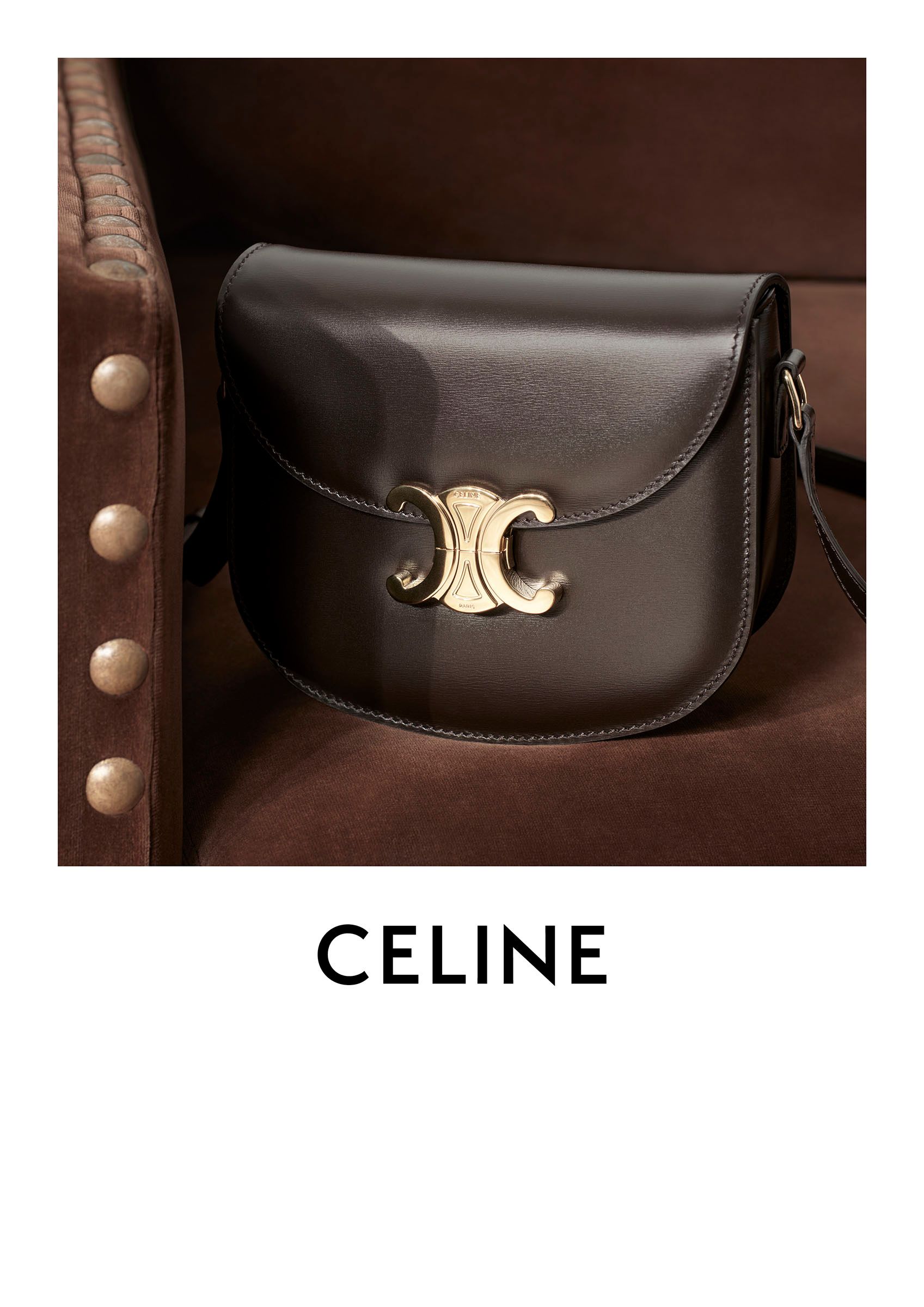 CELINE 秋冬新款「TEEN BESACE」亮相，圓潤外型復古又可愛！