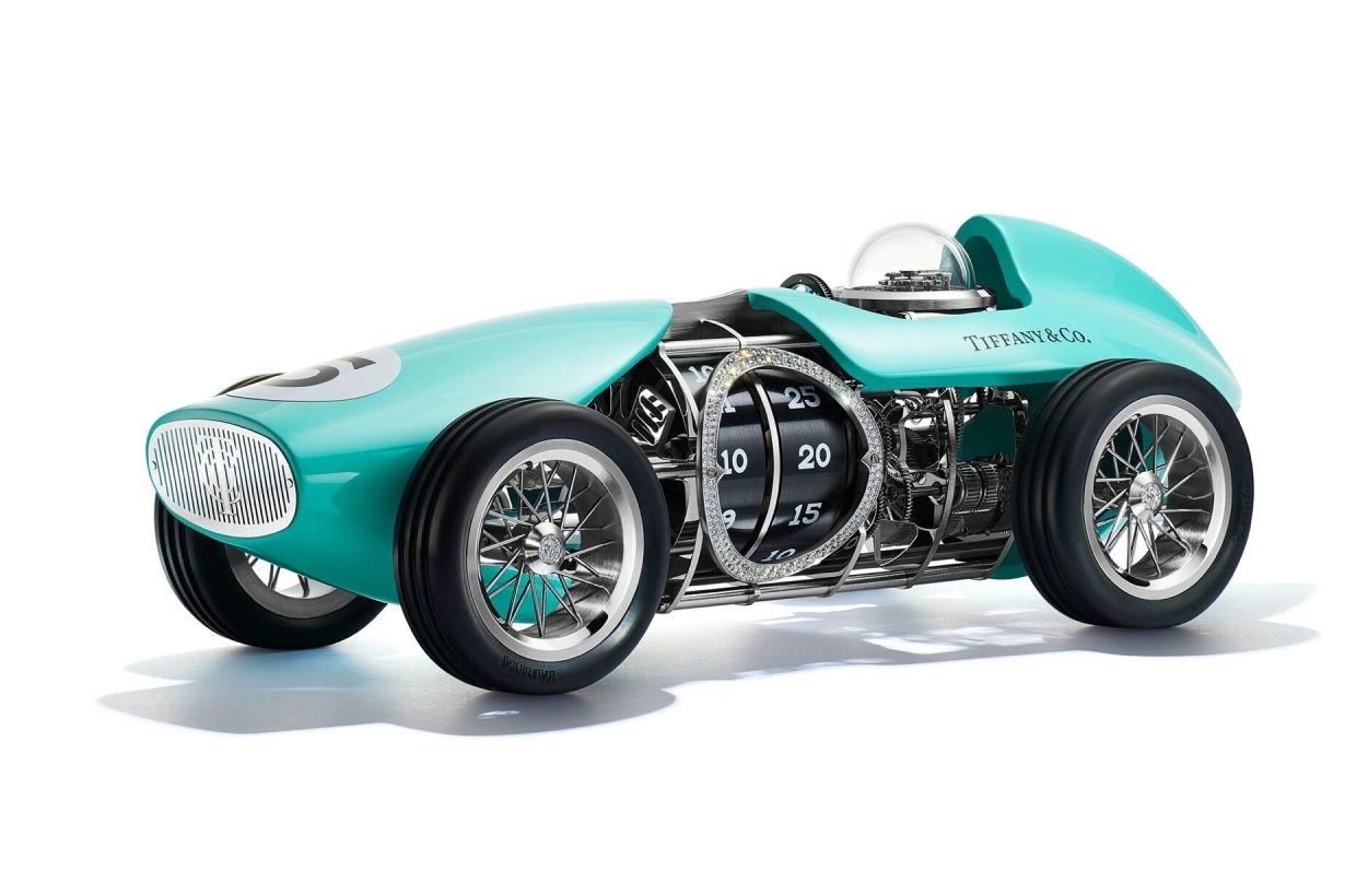 Tiffany & Co. 打造全新Tiffany Taxi復古計程車造型座鐘