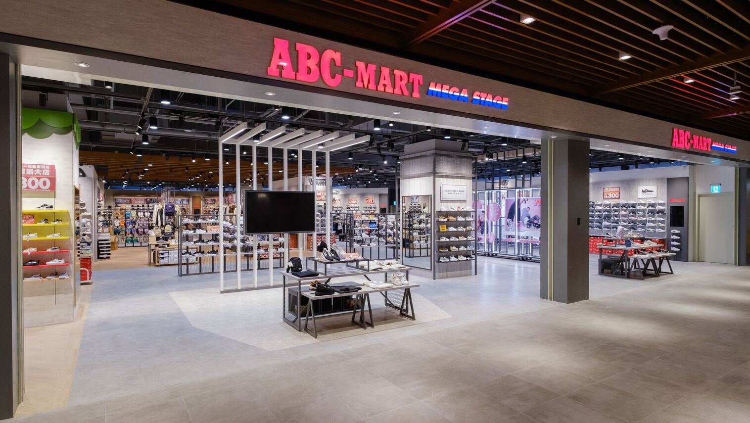 台灣首間超大型「ABC-MART MEGA STAGE」正式開幕，地點就在這裡