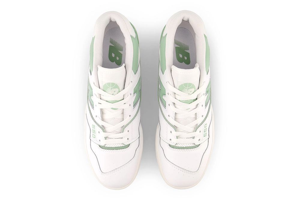 New Balance 550 薄荷綠配色，清新又耐看替盛夏注入涼爽氣息！