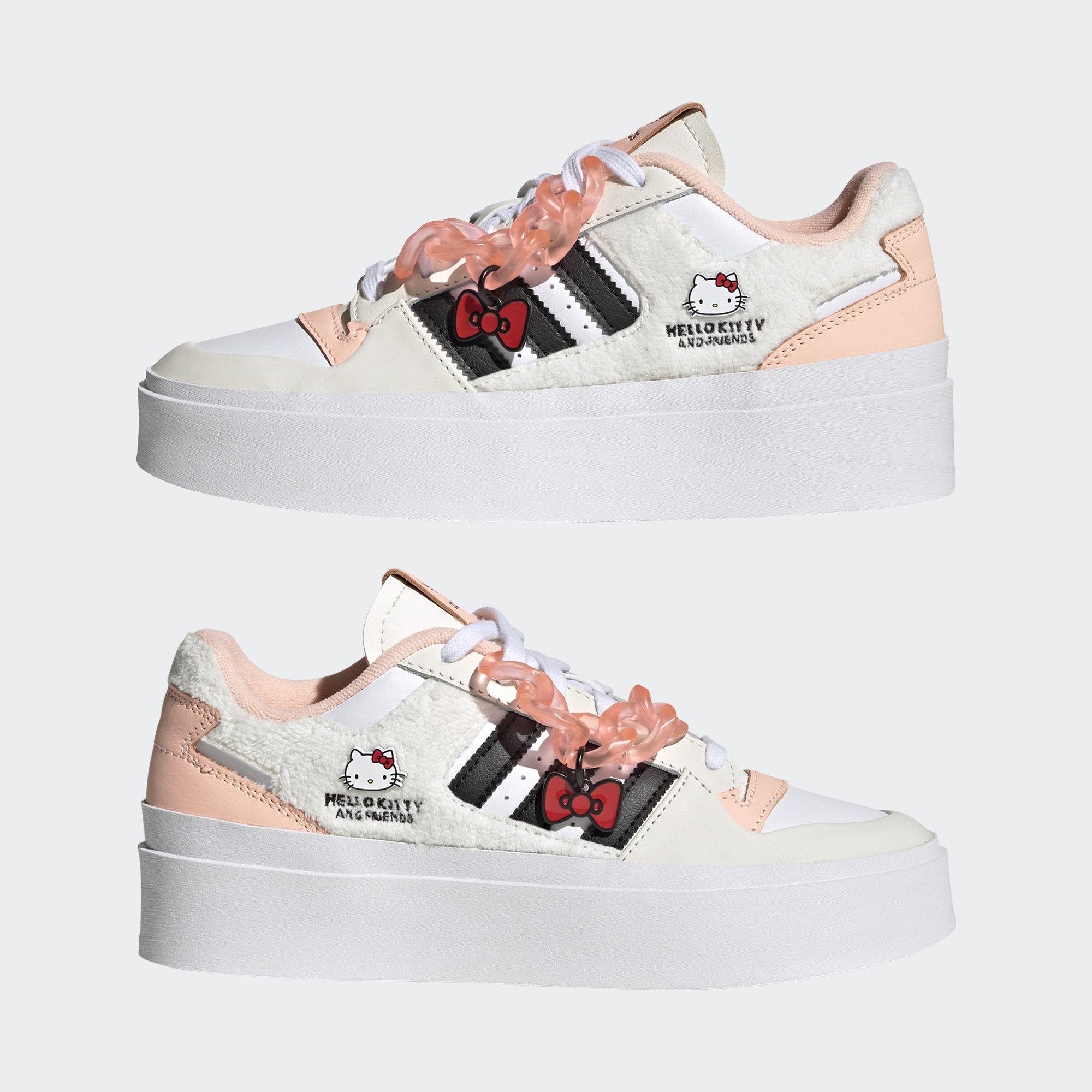 有Kitty就給過！adidas Originals 推出Hello Kitty 厚底籃球鞋
