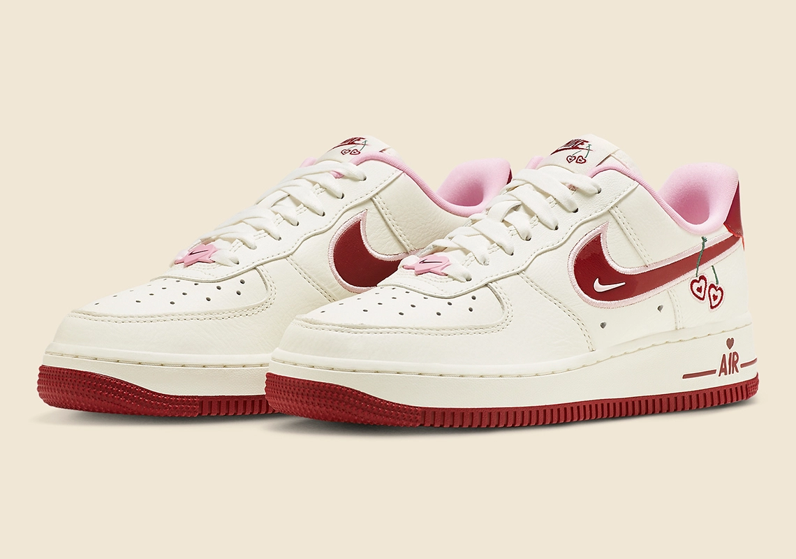 Nike Air Force 1 情人節限定款即將開賣，滿滿可愛細越看越心動