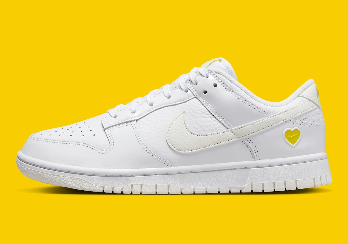 穿上純純的愛！Nike Dunk 情人節限定「 Yellow Heart 」即將開賣