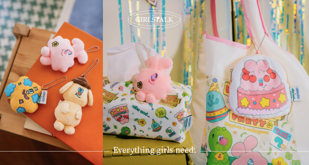 「niko and …XKINGJUN」推25款系列聯名可愛小物！蠢兔＆病毒花