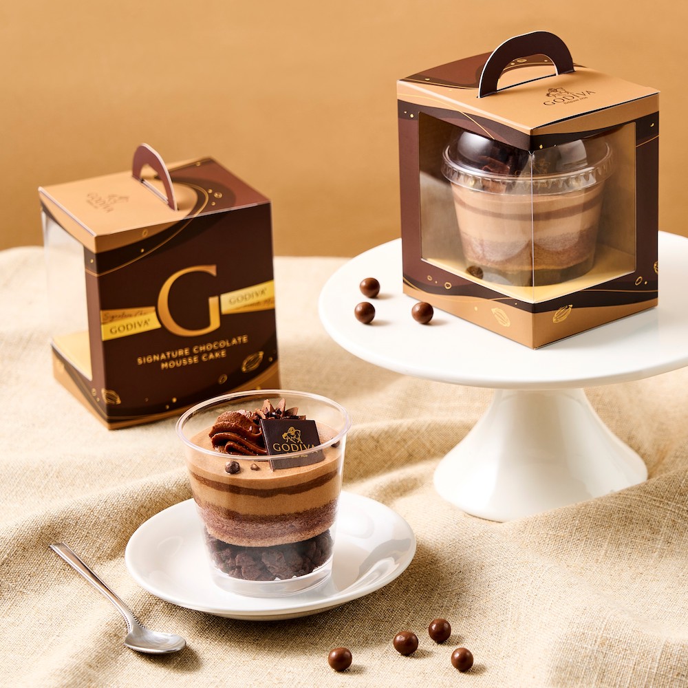 台灣獨家開賣！GODIVA最新「醇黑巧克力慕斯蛋糕」限量登場！
