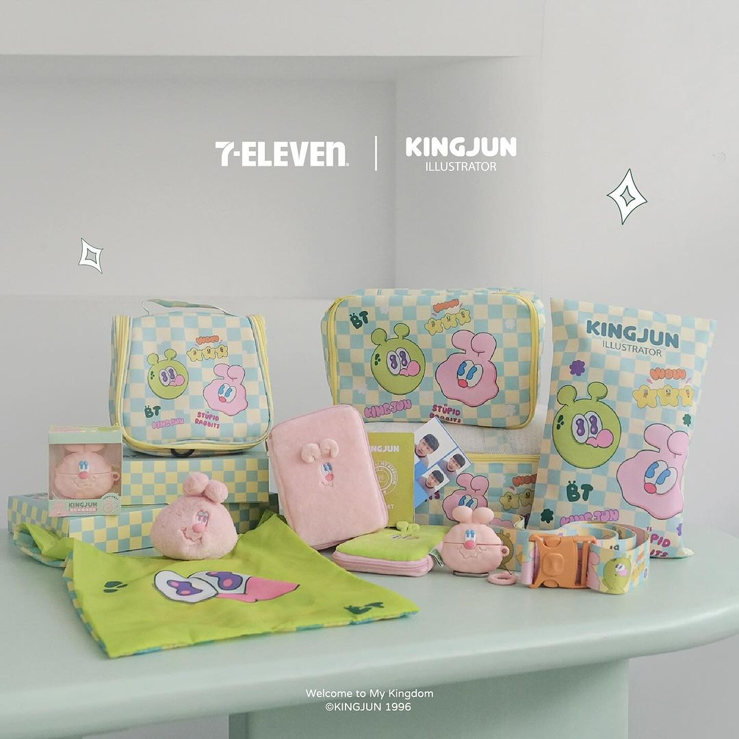 7-ELEVEN預購最新推「KINGJUN旅遊」系列周邊！收納包超實用！