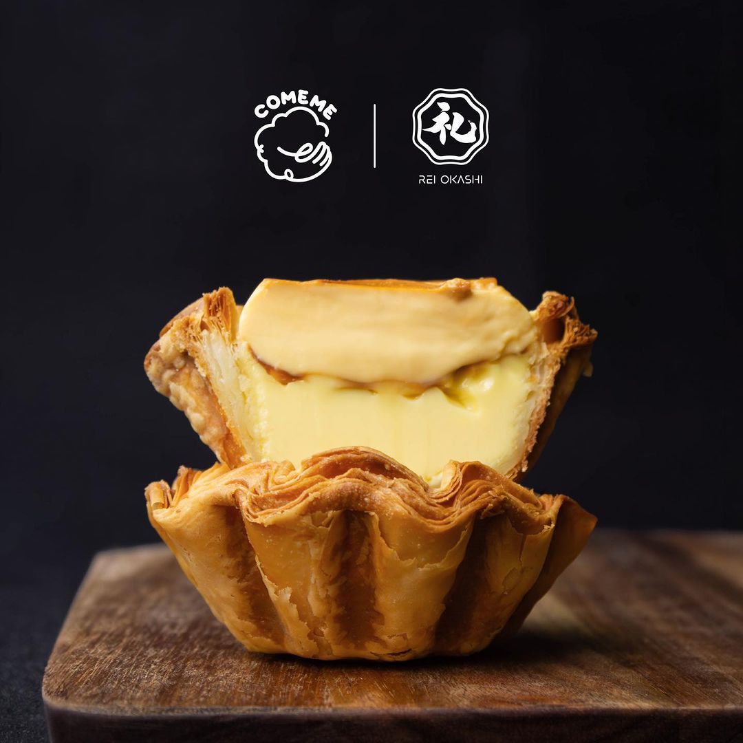 不只蛋塔！COMEME首創「捲捲可頌」開賣秒殺，整顆布丁千層蛋塔