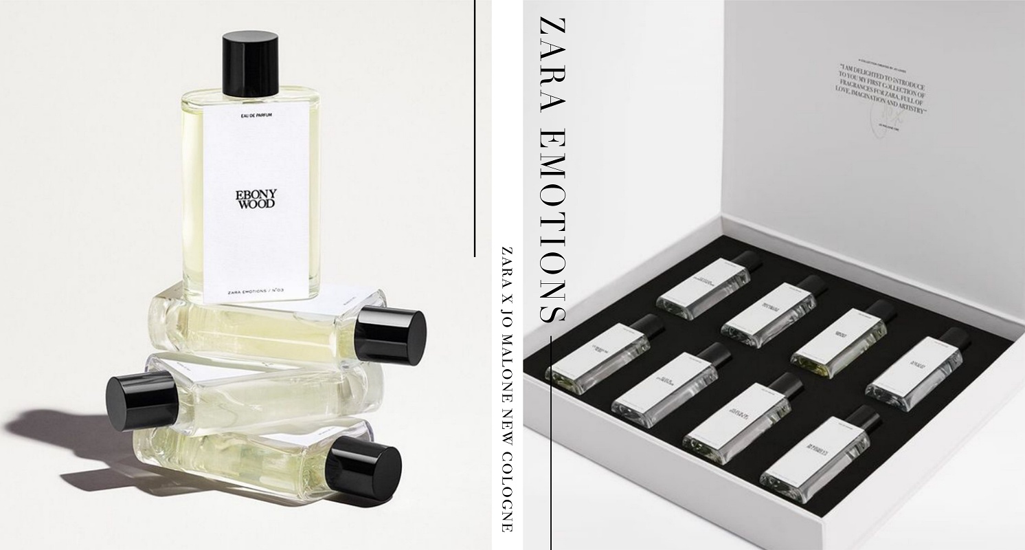 台灣就買得到！ZARA 與Jo Malone創辦人推出「ZARA EMOTIONS」8款仙女必買香調一次擁有！