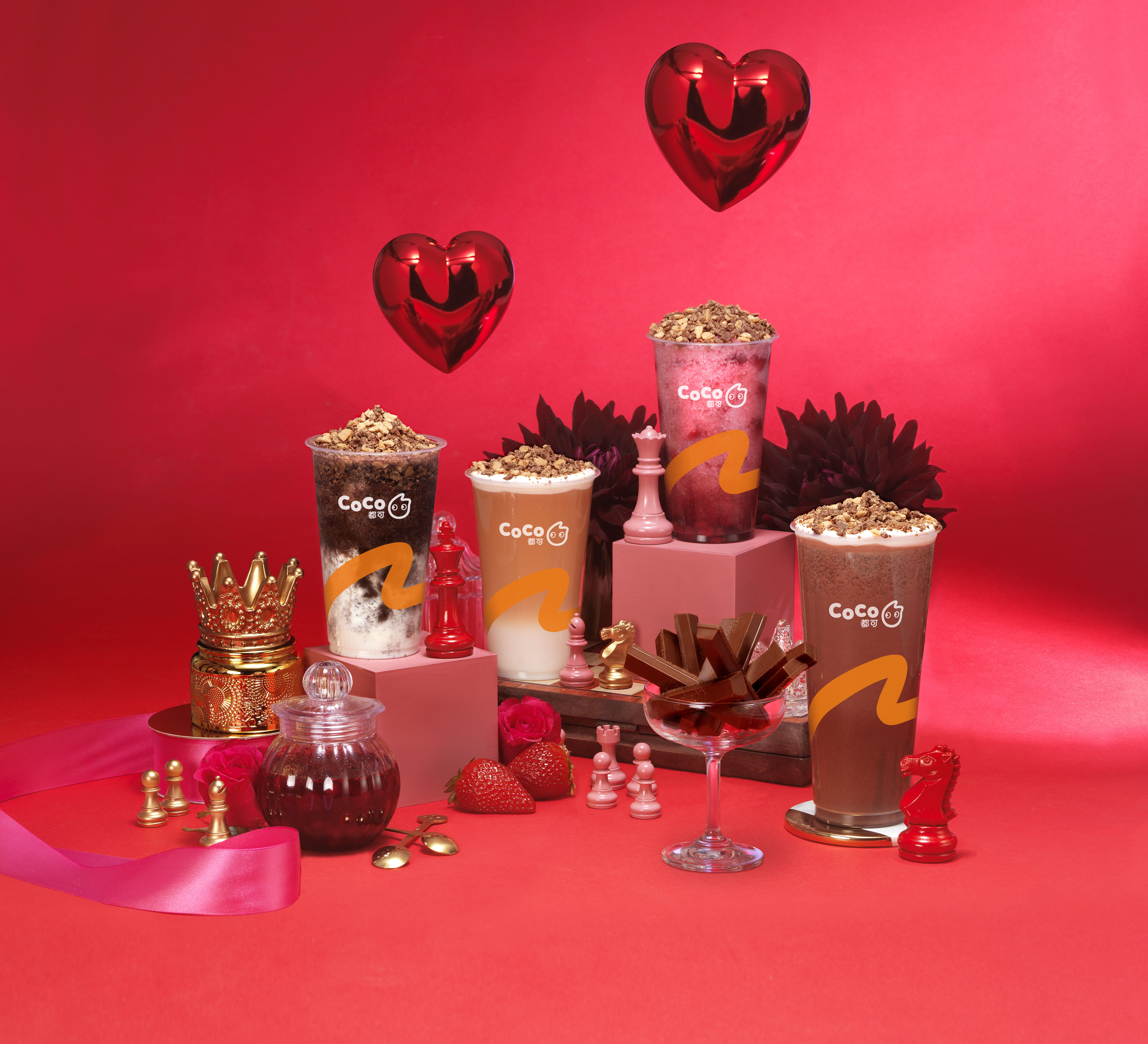 巧克力控快喝爆！CoCo x KitKat「巧克王國」5款新品，每一口都吃得到巧克力脆片～